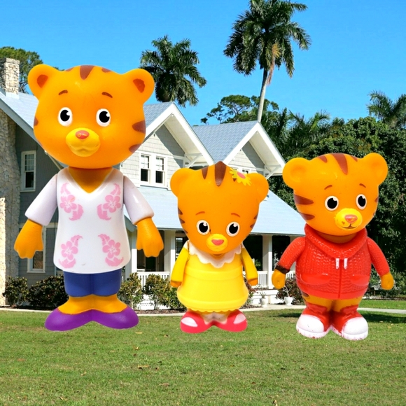 Toys | Daniel The Tiger Toy Figures Set Of 3 | Poshmark